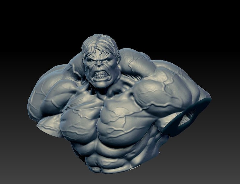 Hulk Figure STL - Etsy