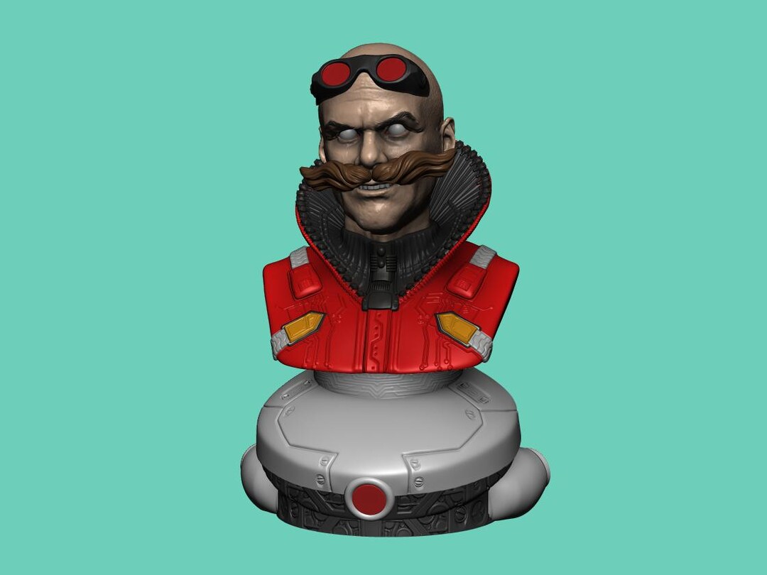 Dr. Eggman STL - Etsy