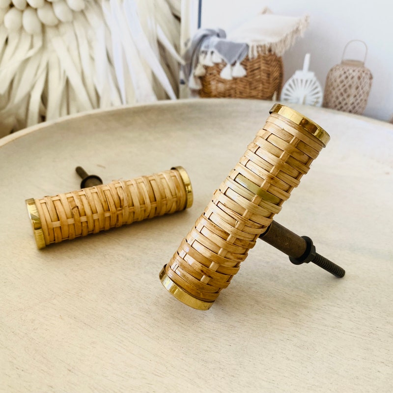 Rattan Handles - Etsy