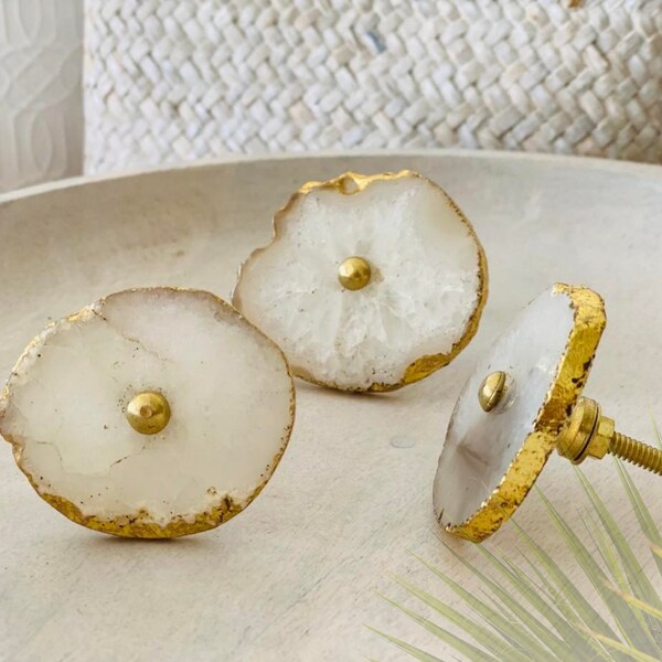 Agate Knobs - Etsy
