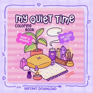 Cute Coloring Pages for Cozy Girls, 40 Relaxing, Comfy and Hygge Home ...