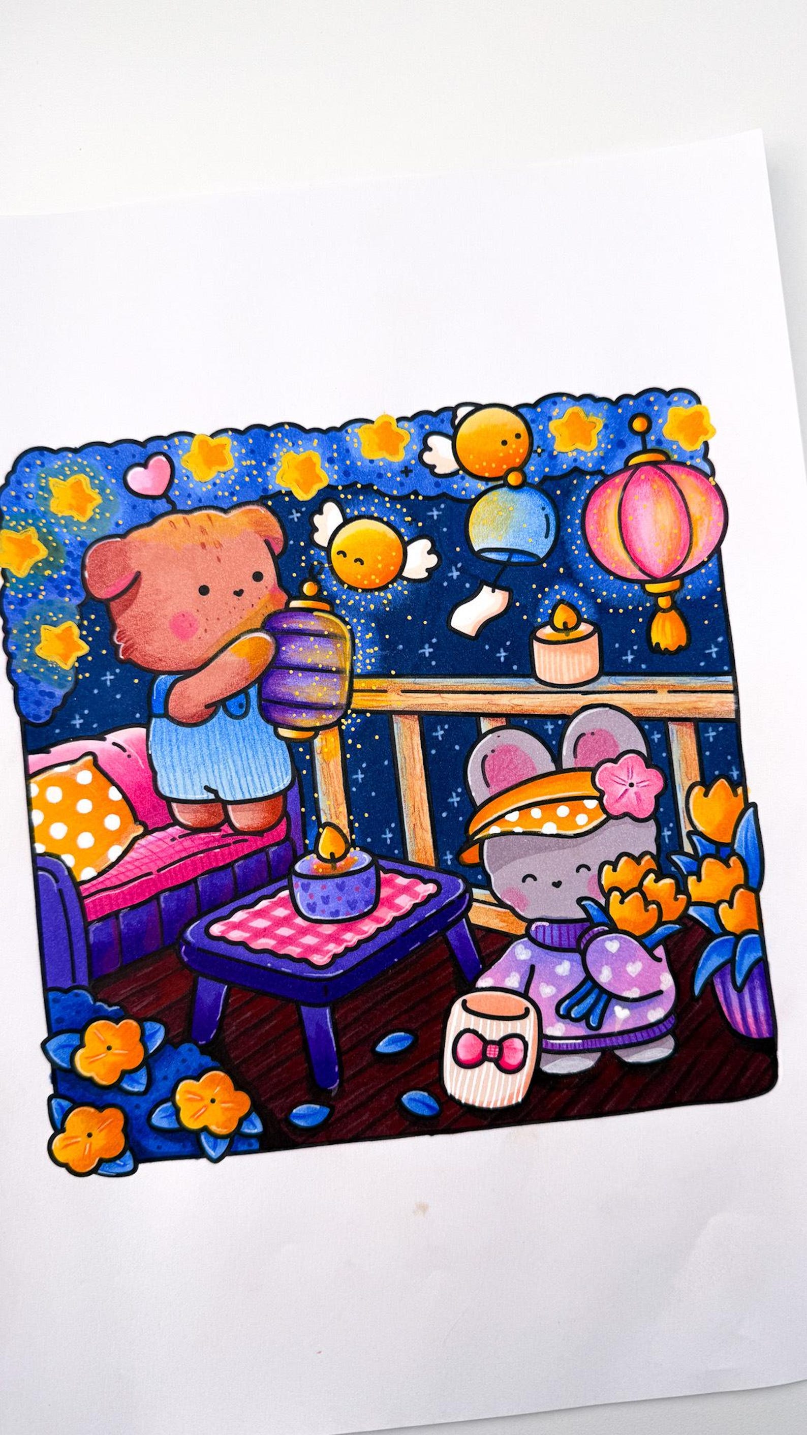 Comfy, Cozy, and Cute Coloring Pages, 40 Fun Home Illustrations With ...