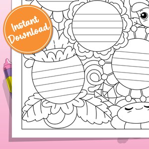Thank You Teacher Flowers Coloring Page Gift for End of School and ...
