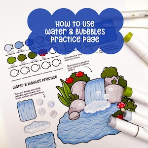 Cute Coloring Pages to Practice Skills and Techniques, Printable ...