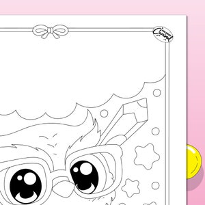 Teacher Appreciation Coloring Page With Cute Owl, Thank You Gift for ...