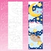 Kawaii Cats Coloring Bookmarks, Printables Instant Digital Download PDF ...
