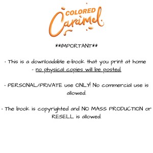 Easy, Bold, Cute Kawaii Coloring Book, Printable Instant Digital ...