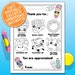 Thank You Teacher Printable Coloring Page, Gift for End of School and ...