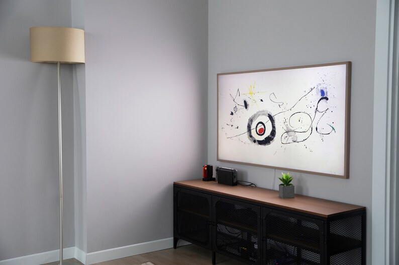 Samsung Frame TV Art Joan Miro la Traverse Du - Etsy