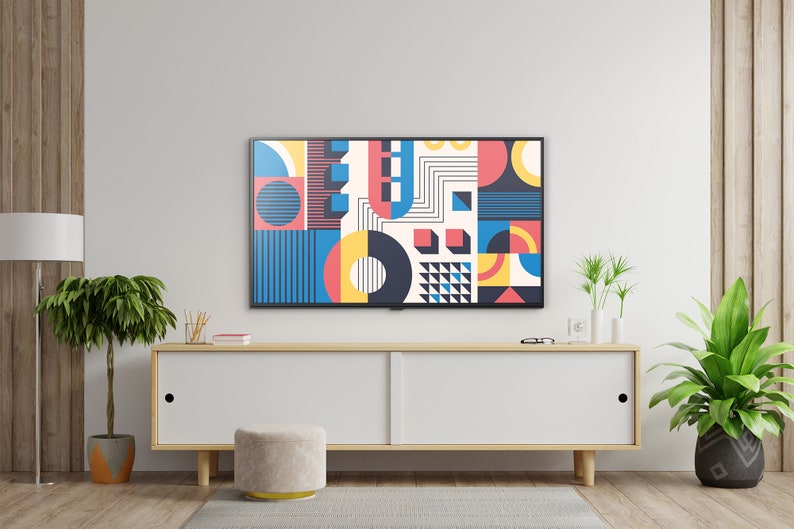 Samsung Frame Tv Art , Abstract Art , Digital Download , Art for Frame ...
