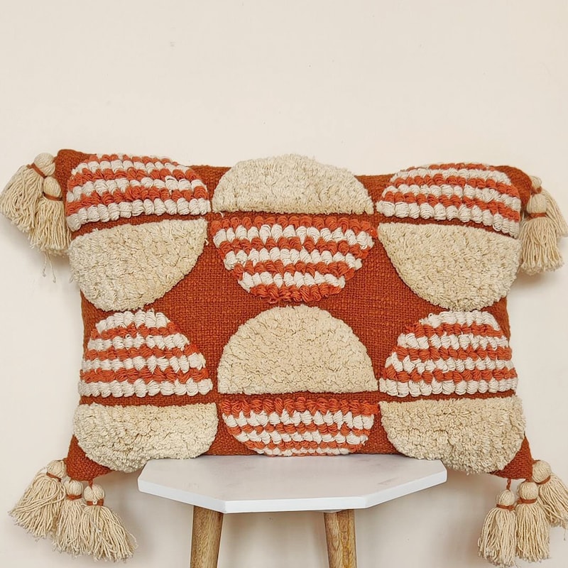 Rust Pillow - Etsy