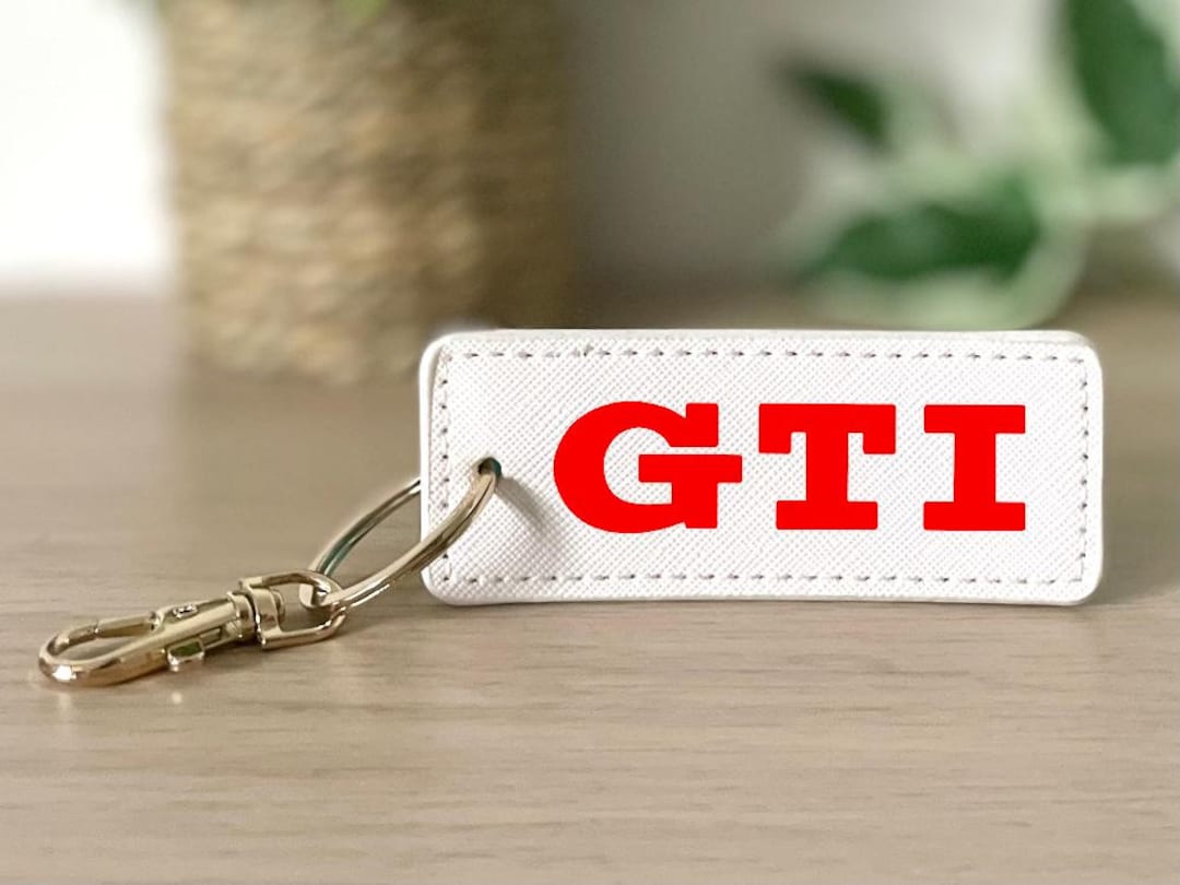 Personalized GTI Keyring Personalized Gift VW Keyring Volkswagen GTI ...