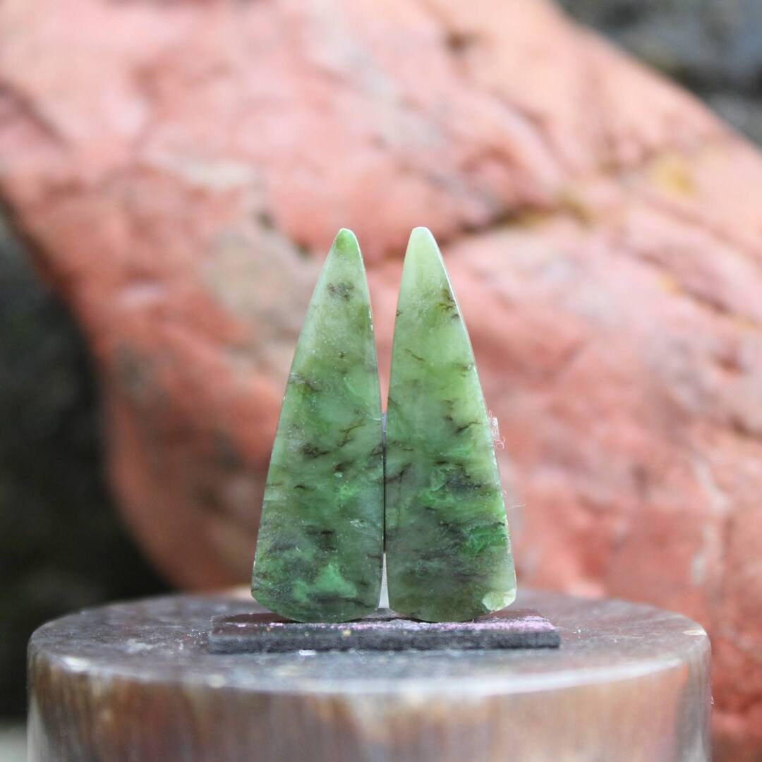 Nephrite Jade Pair - Etsy