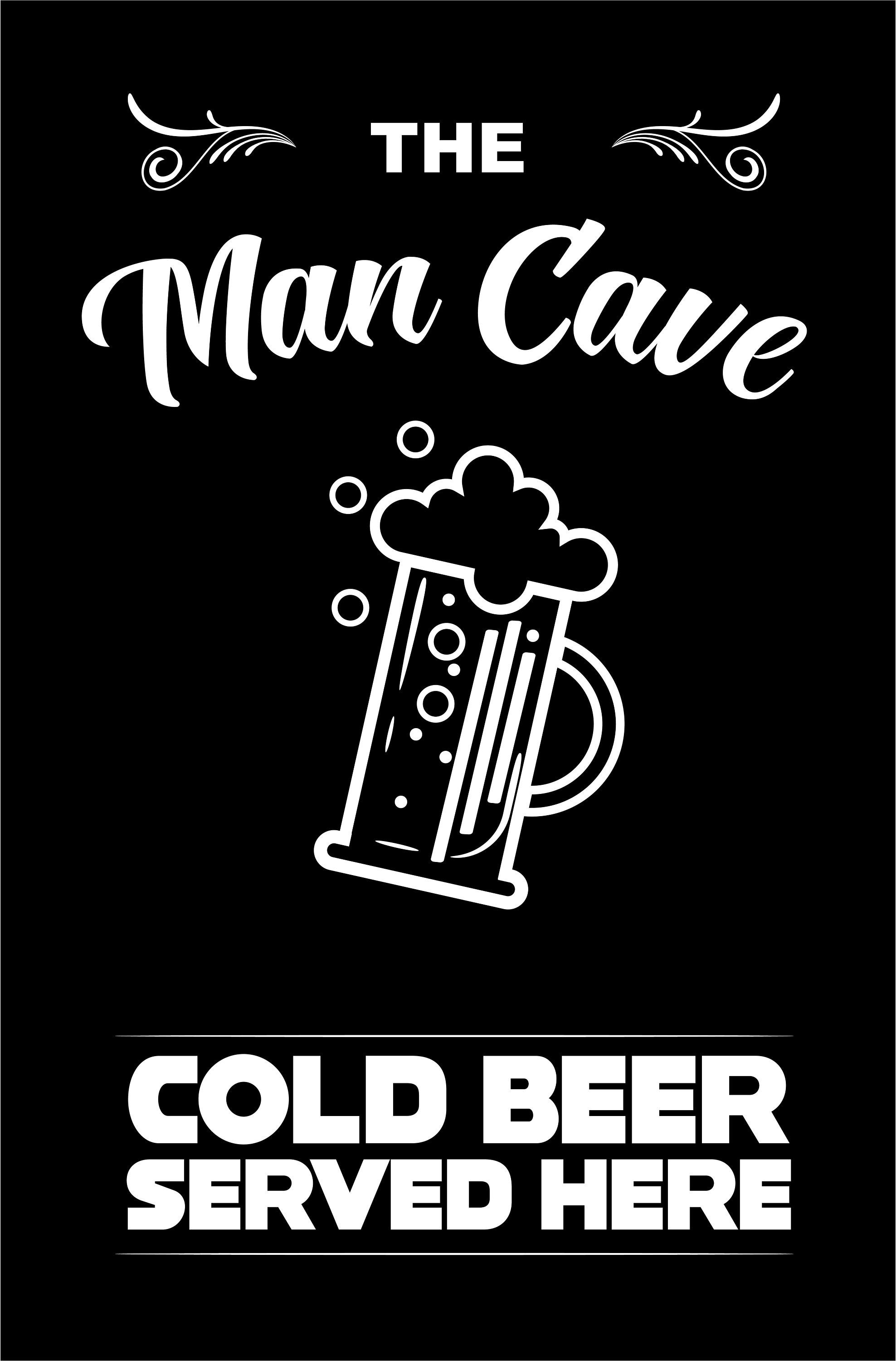 Man Cave Design Bundle Digital Download Containing Ai, Eps, Svg, Png ...