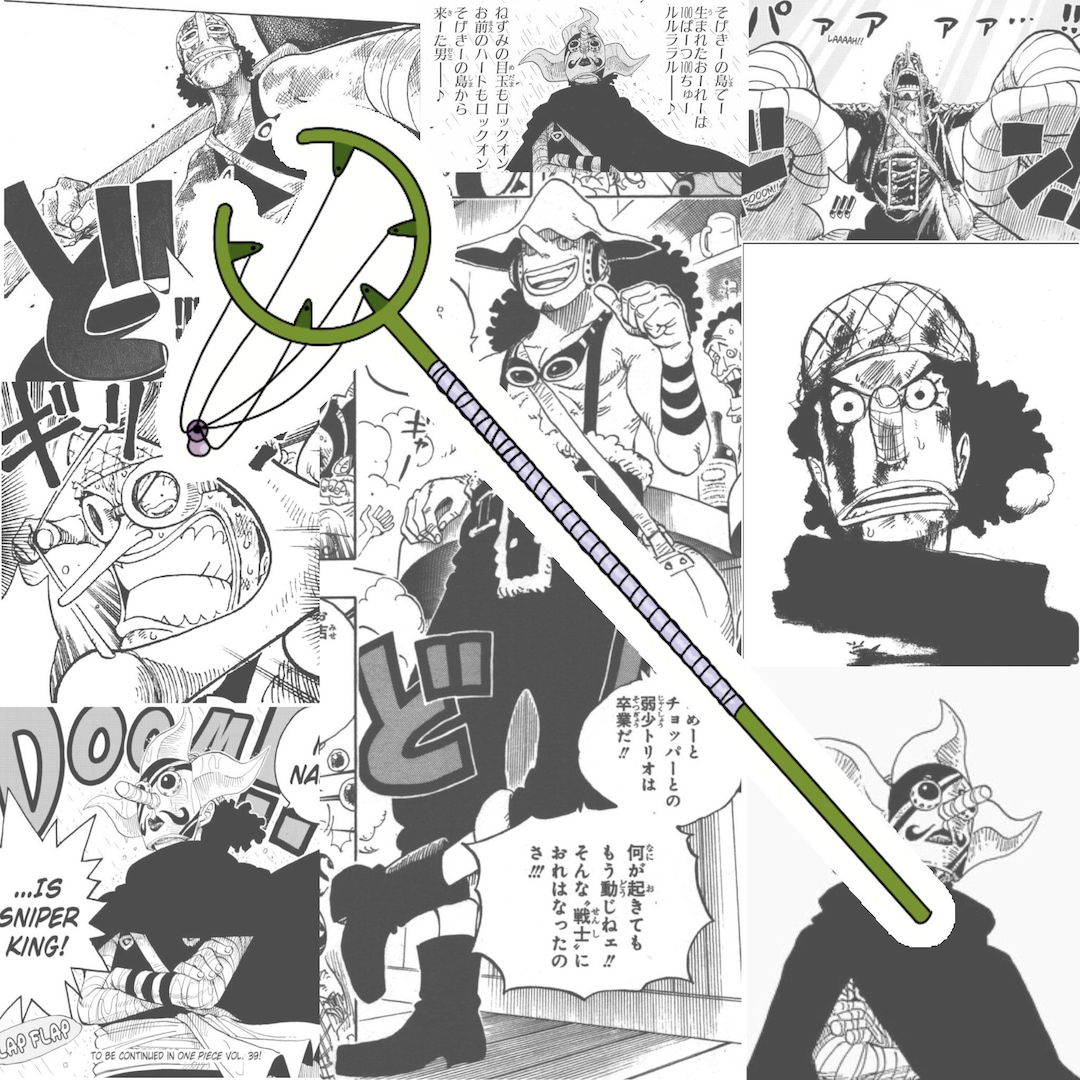 One Piece Usopp’s Weapon - Etsy