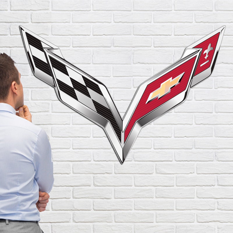 Metal Corvette Sign - Etsy