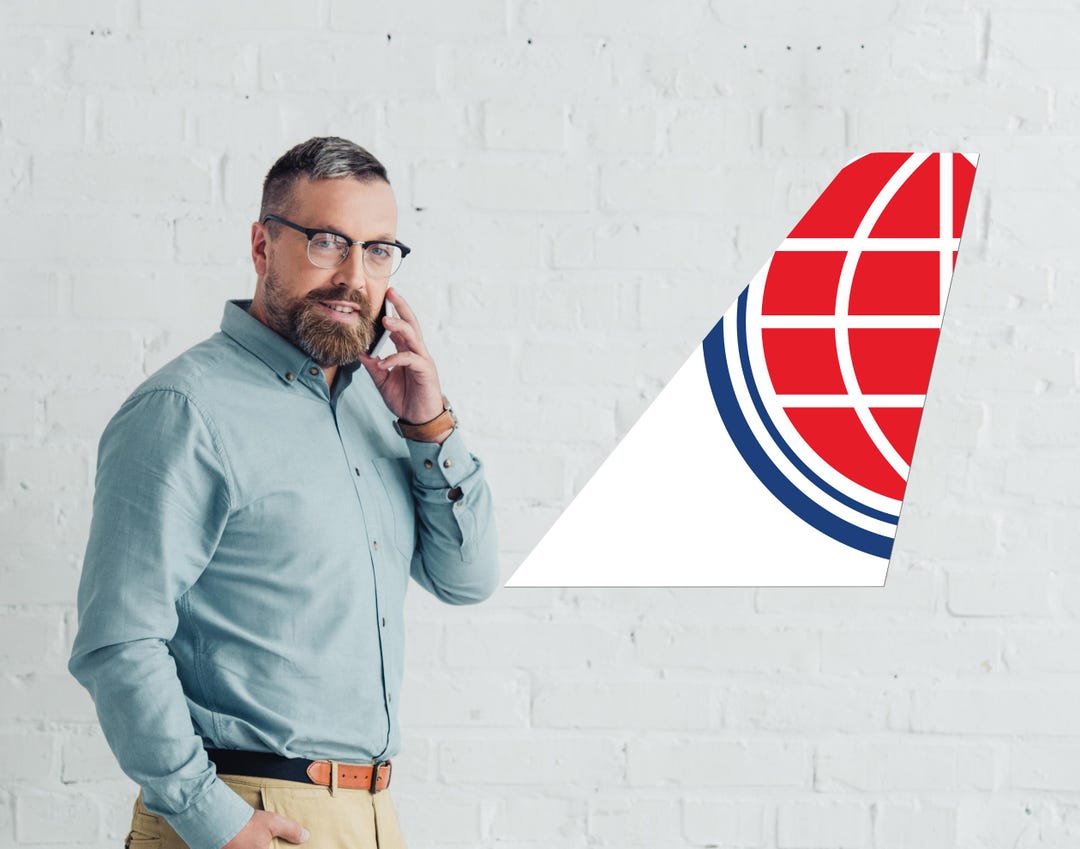 Air Trans International Livery Tail Fin / Free Shipping - Etsy