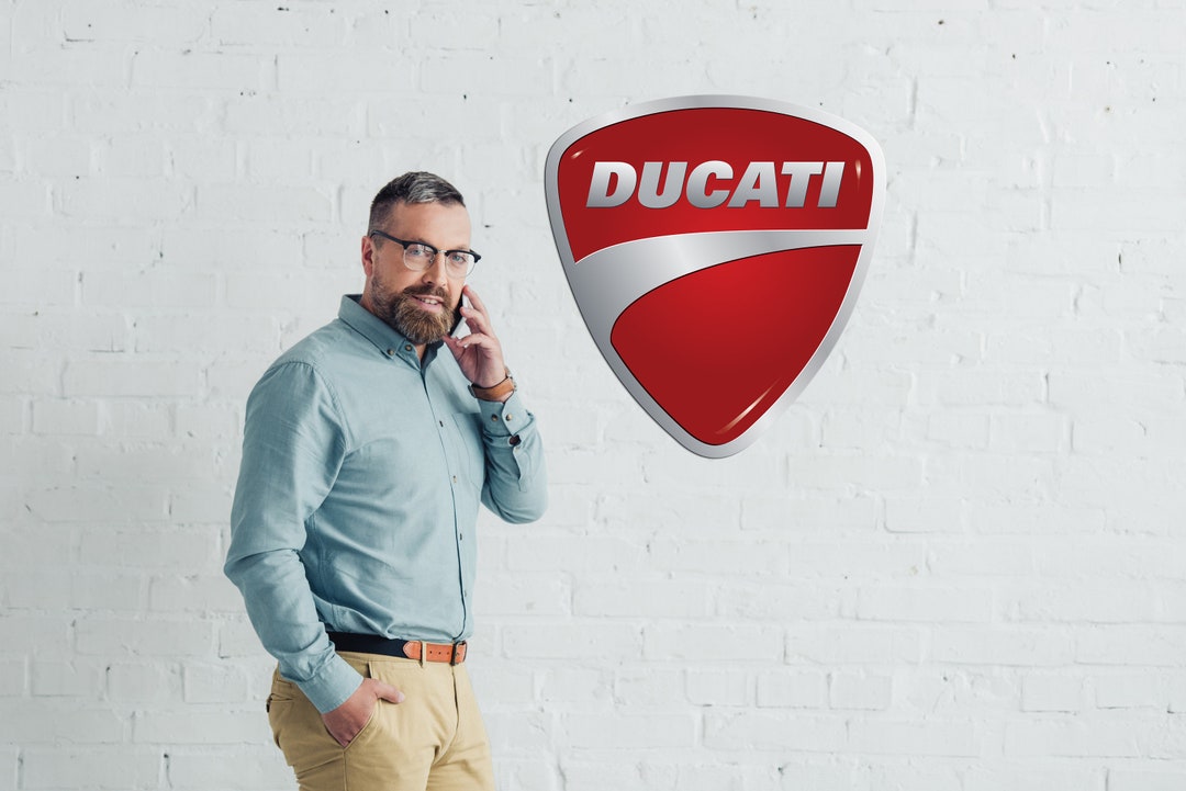 Ducati Motorcycles Large Wall Sign / Ideal for Man Cave or Garage ...
