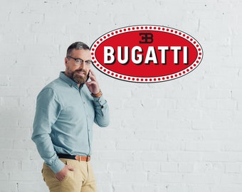 Bugatti Sign - Etsy
