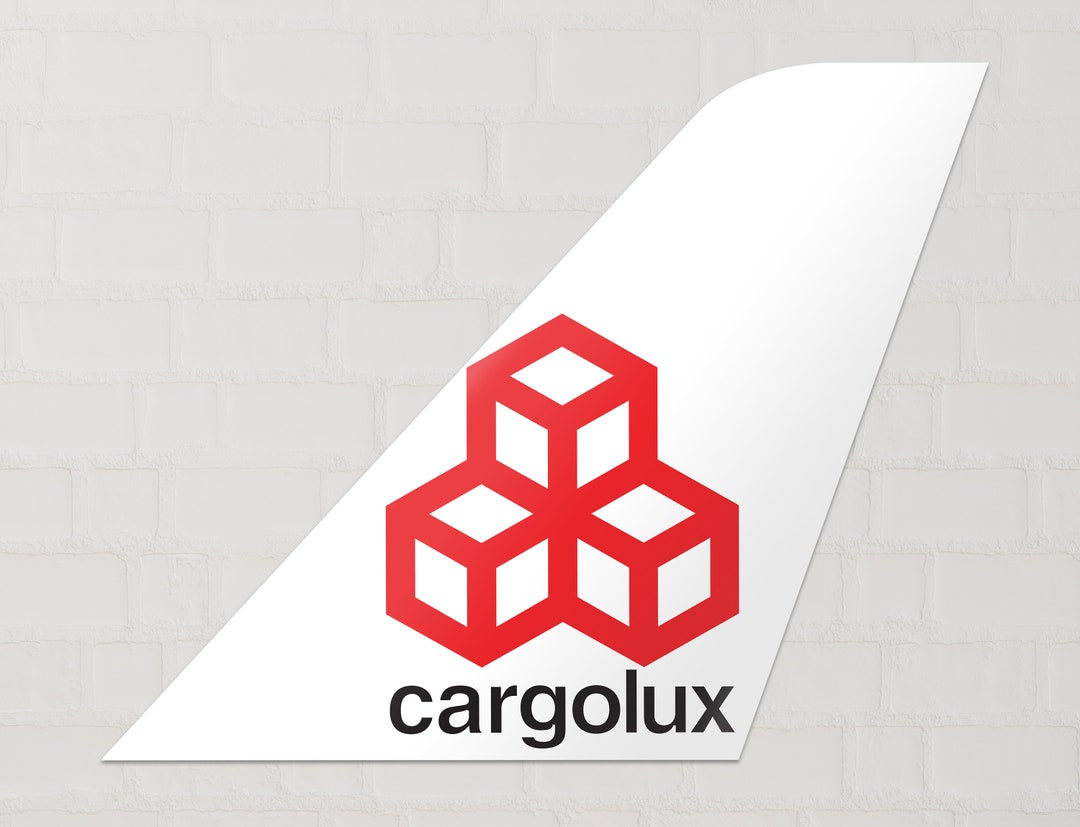 Cargolux Livery Metal Tail Airplane Sign Aerial Decor Gift for Pilot ...