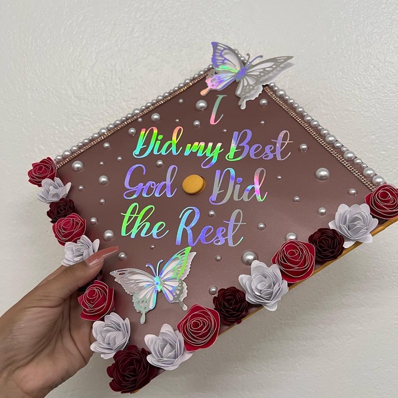 Custom Graduation Cap Topper - Etsy