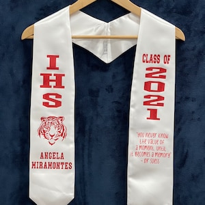 Custom Graduation Sash - Etsy