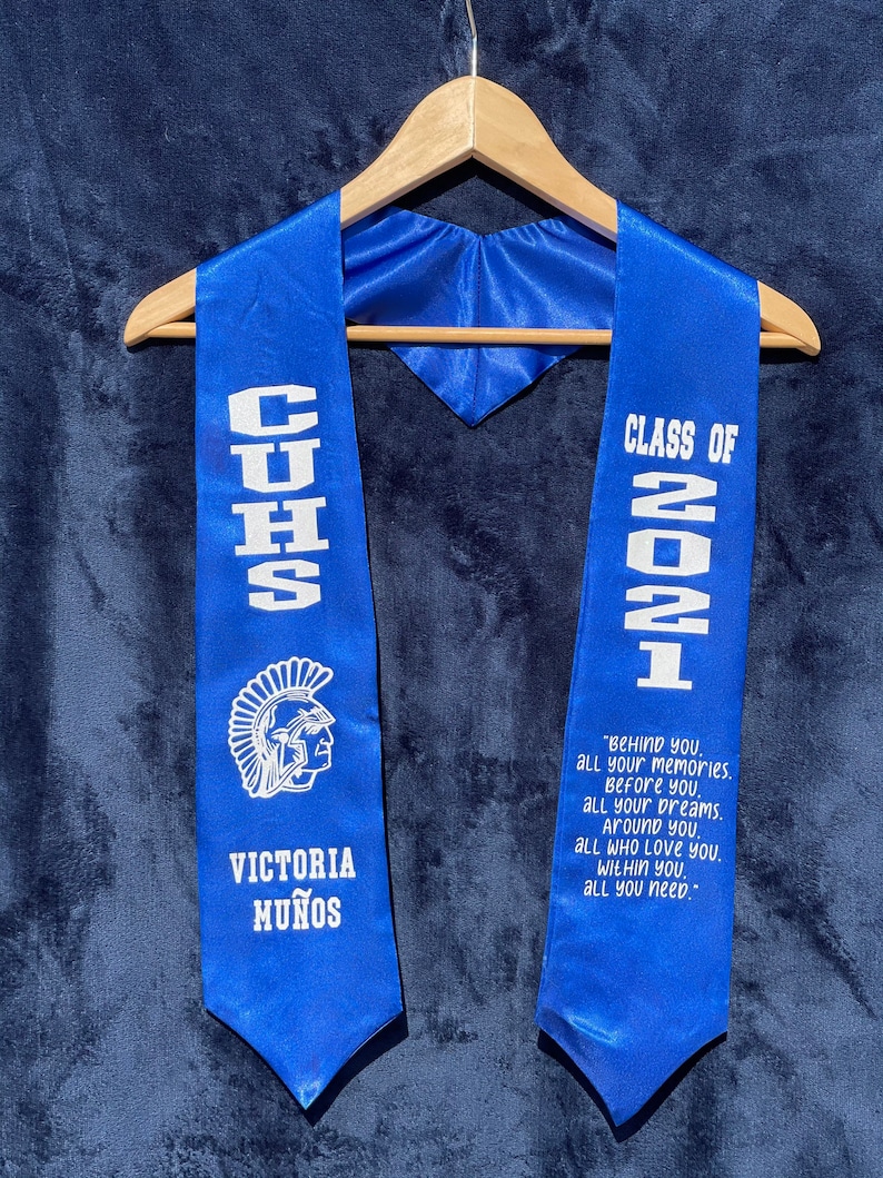 Custom Graduation Sash | Etsy