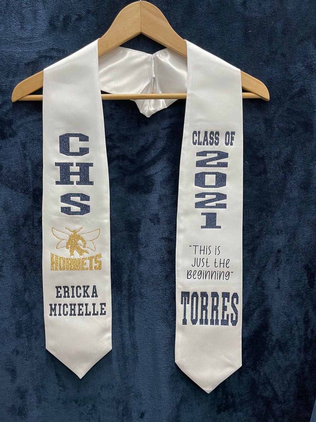 Custom Graduation Sash - Etsy