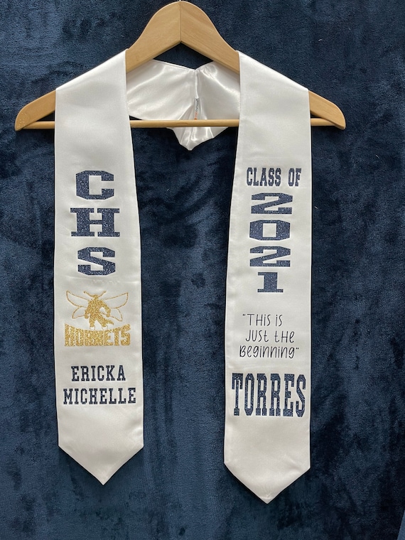 Custom Graduation Sash | Etsy