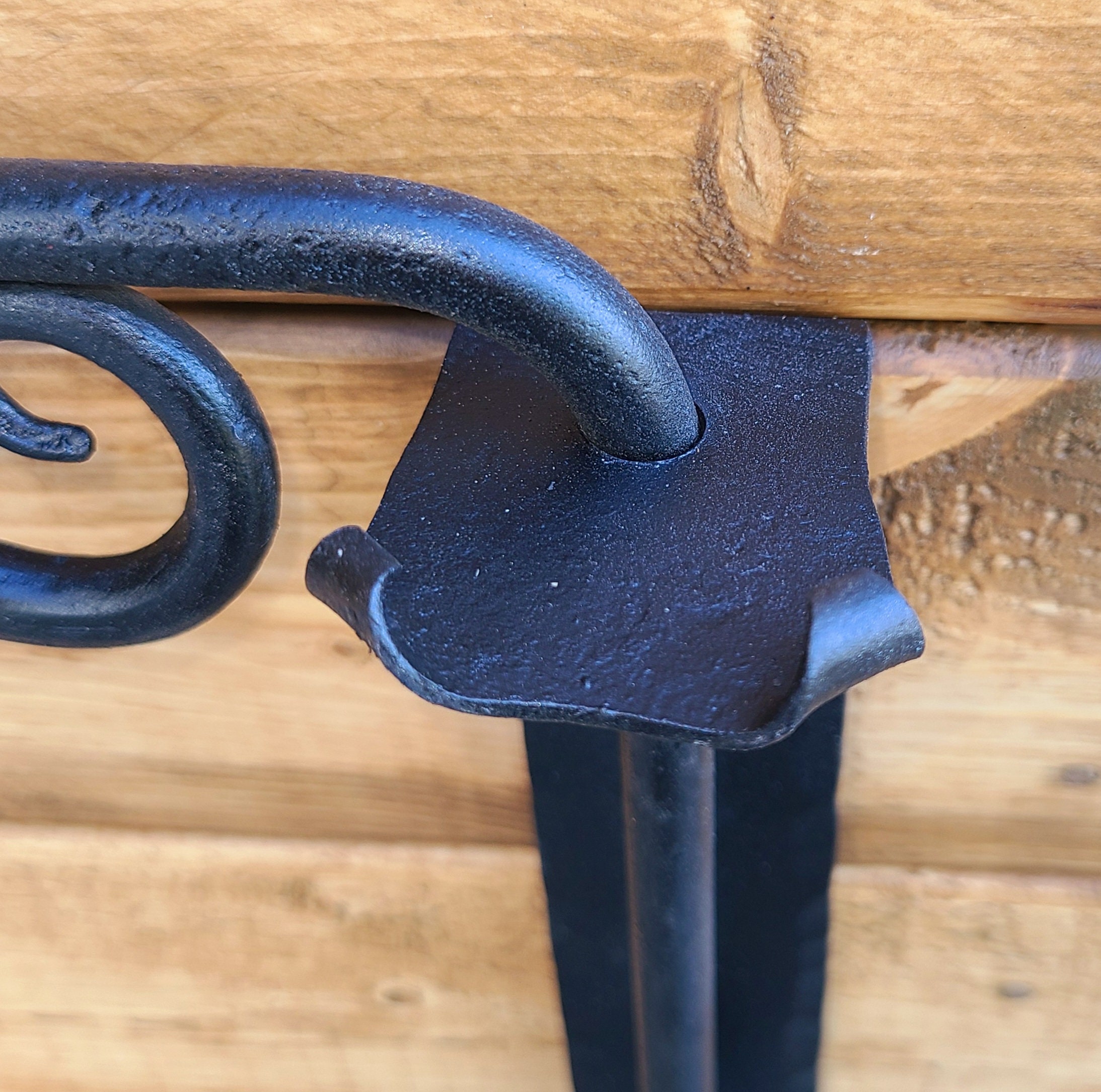 Cane Bolt – Handmade - Gate Latch - Wrought Iron - Etsy
