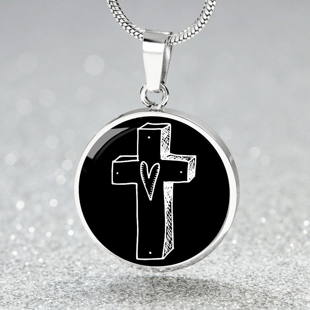 Christian Cross Necklace | Christian Cross for Men | Bible Verse ...