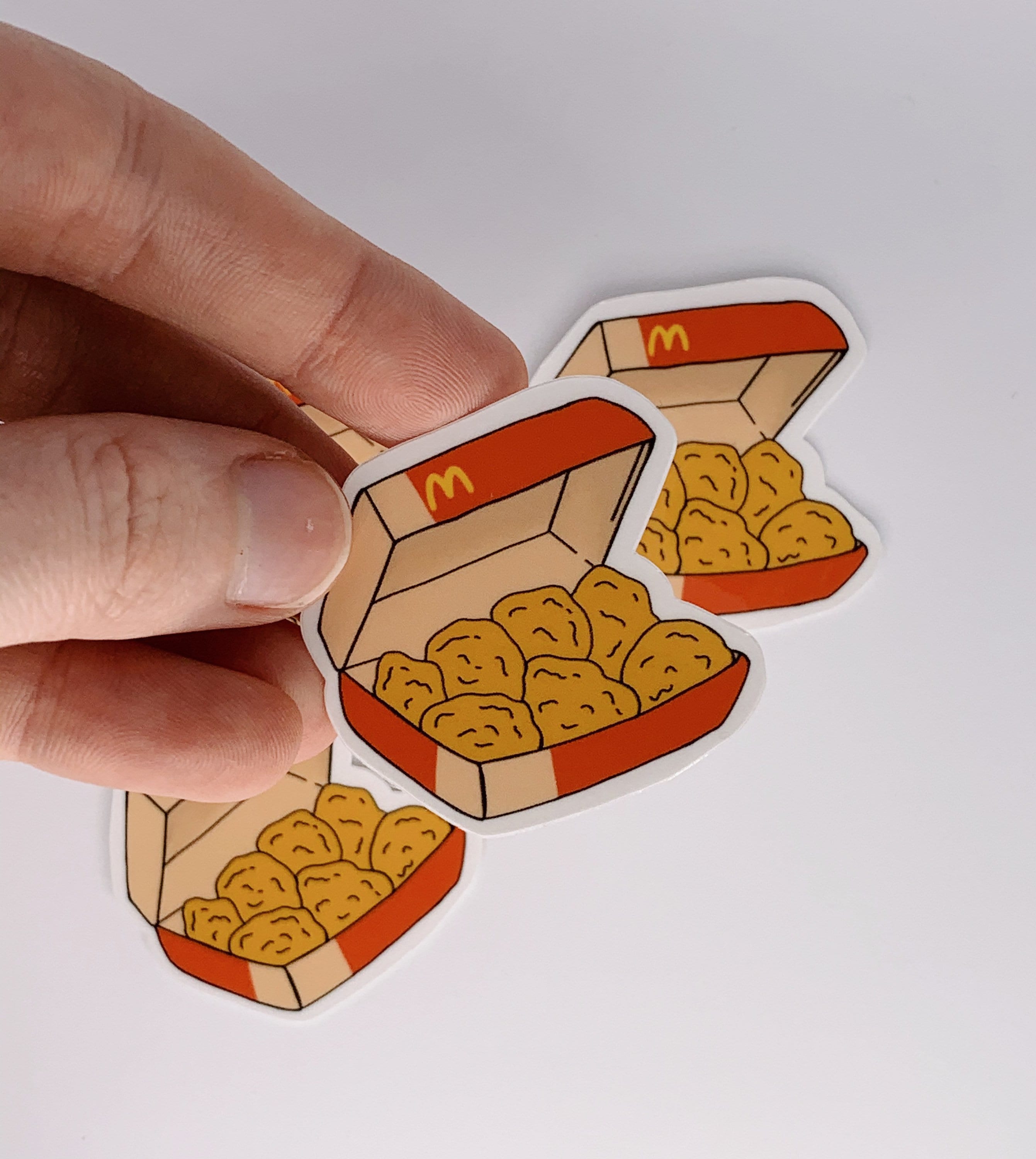 Chicken Nuggets Sticker - Etsy