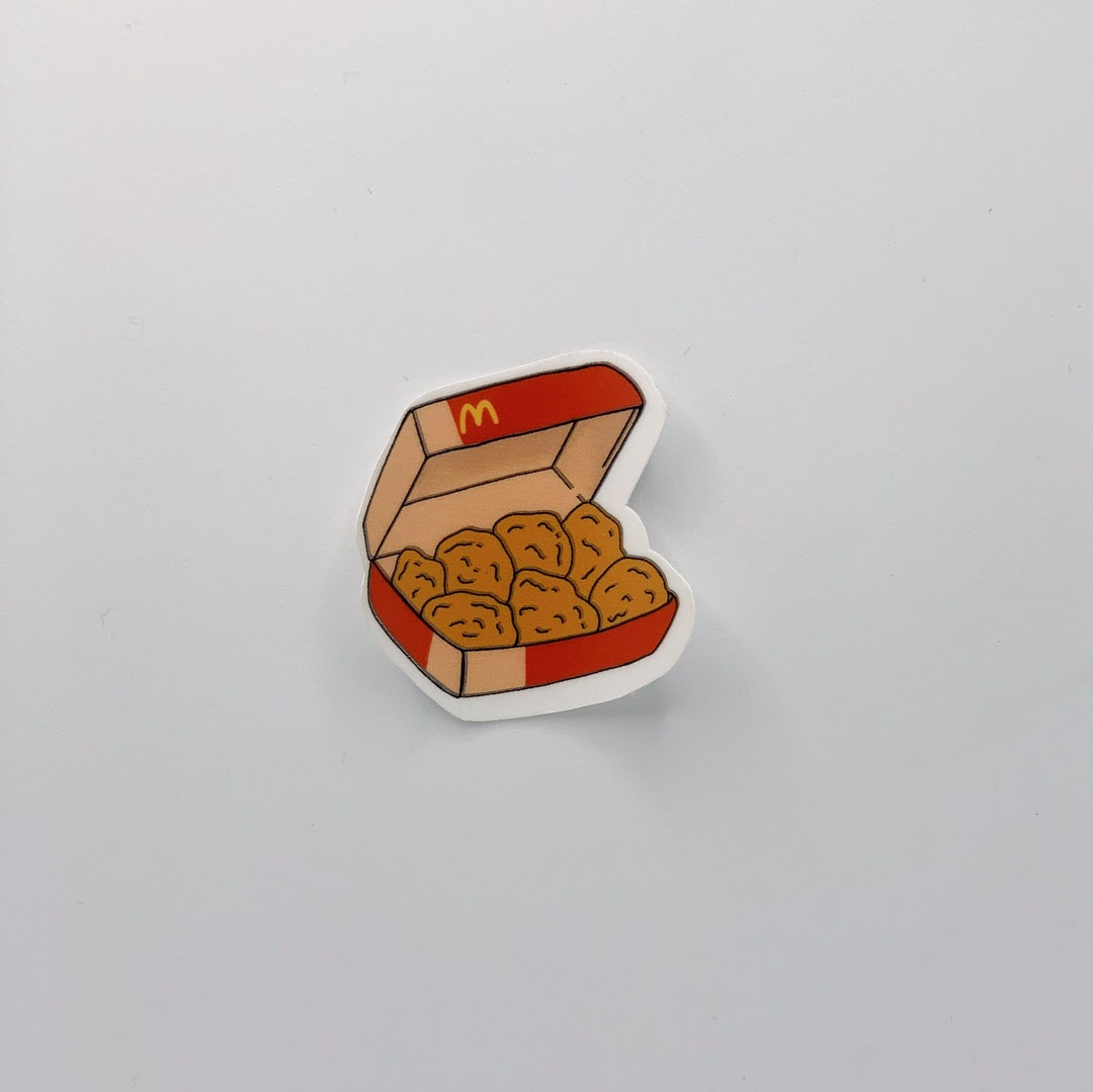 Chicken Nuggets Sticker - Etsy