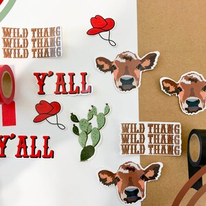 Western Stickers - Etsy