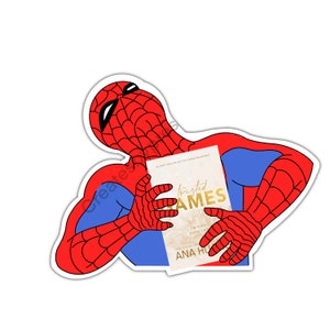 Spidey Book Stickers - Etsy