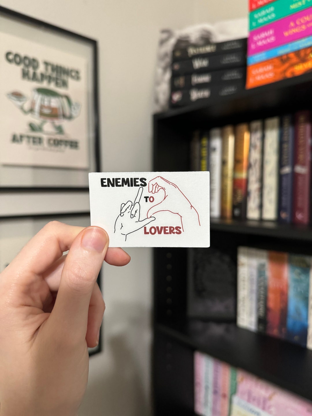 Enemies to Lovers Sticker - Etsy