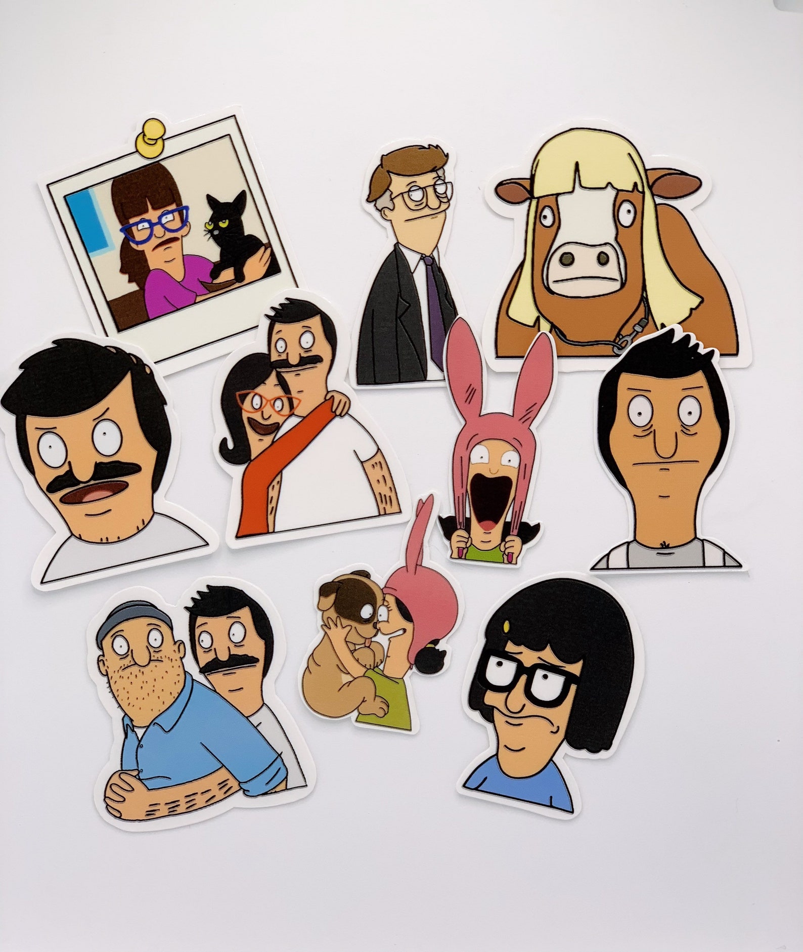 Pegatinas de Bob - Etsy España