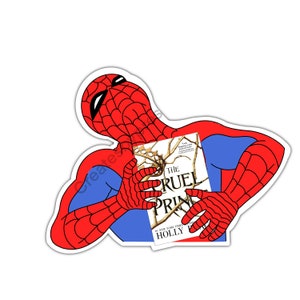 Spidey Book Stickers - Etsy