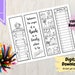 Printable Colouring in Bookmarks - Print at Home, Digital Download ...