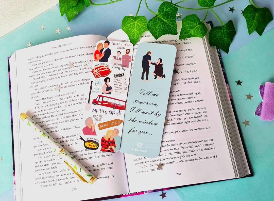 Gavin & Stacey Themed Bookmark - Nessa, Smithy, TV Series, Book Worm ...