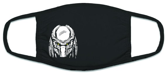 Predator Style Inspired Face Mask Double Layer Reusable | Etsy