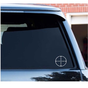 Custom Decal Sniper Scope Crosshairs / Vinyl Sticker Decal for Car ...