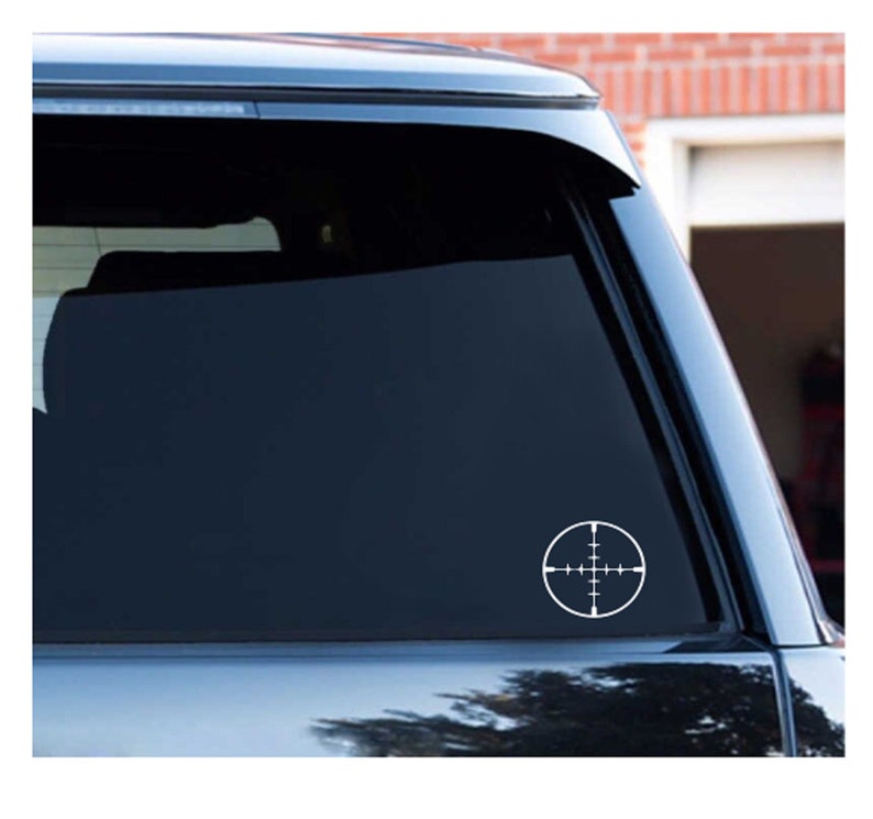 Custom Decal Sniper Scope Crosshairs / Vinyl Sticker Decal for Car ...