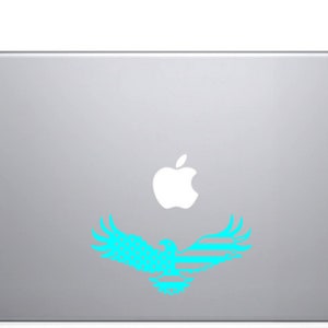 Custom Decal Eagle Flying American Flag Vinyl Sticker Decal for Car ...