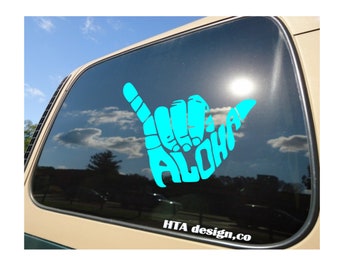 Hawaii Shaka Hand Vinyl Decal Sticker Bumper Car Truck Window - Etsy