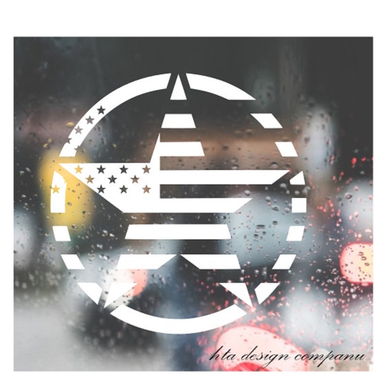 Decal for Army Star American Flag Vinyl Sticker Decal for Car | Etsy