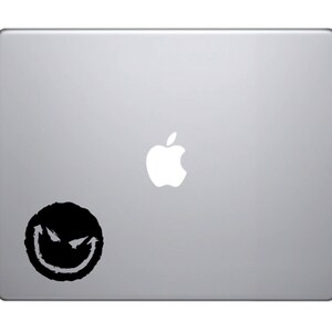 Custom Decal EVIL SMILEY FACE / Vinyl Sticker Decal for Car, Truck ...