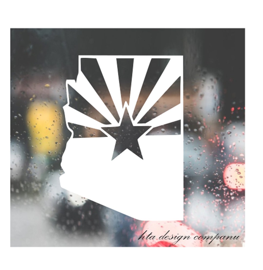 Decal for Arizona, AZ Vinyl Sticker Decal for Car, Truck, Window ...
