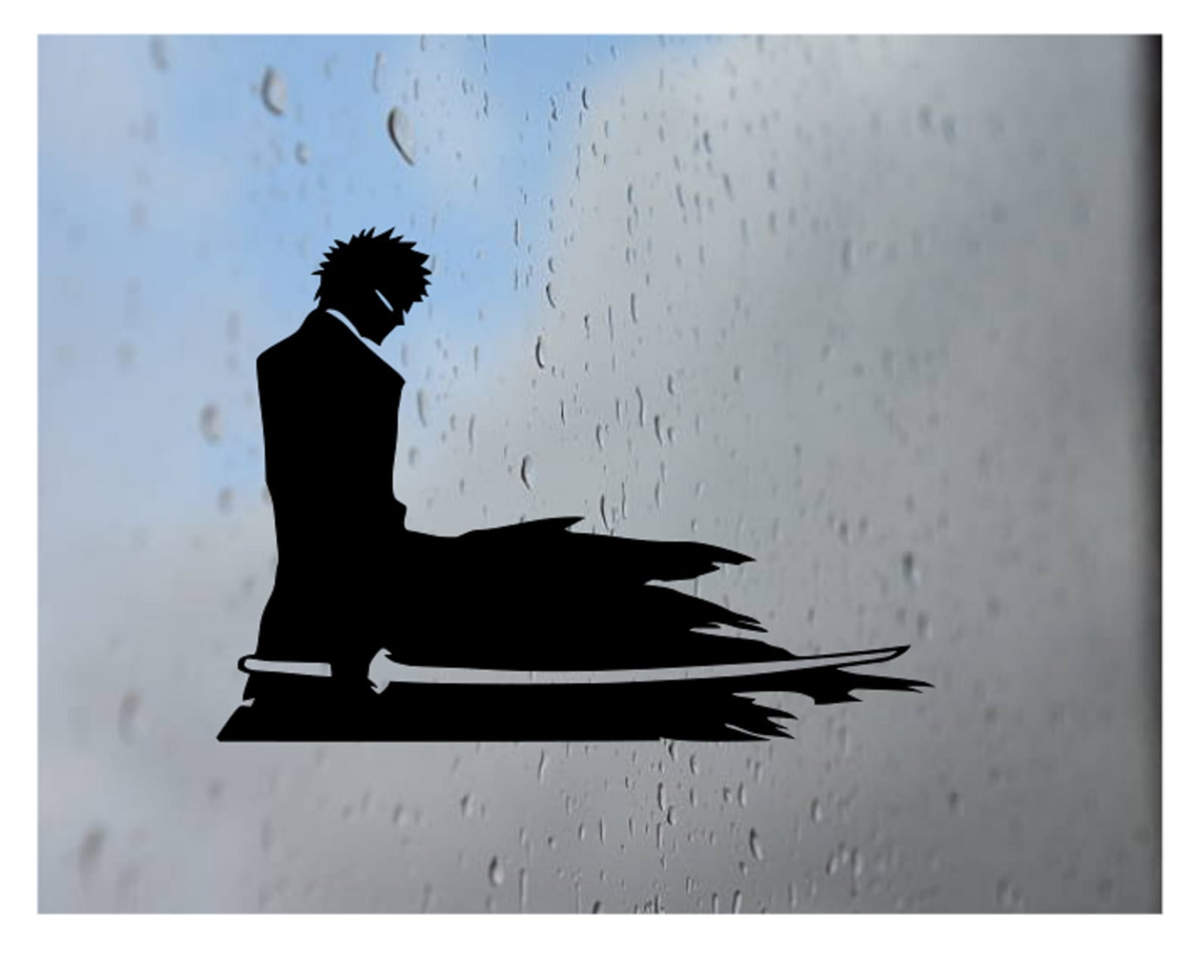 Bleach Ichigo Knife Vinyl Sticker Decal for Car, Truck, Window, Bumper ...