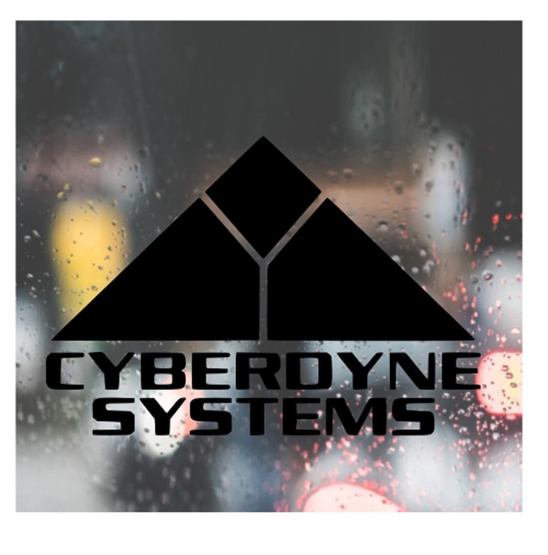 Custom Decal Cyberdyne Systems Logo Terminator Vinyl Sticker Decal for ...